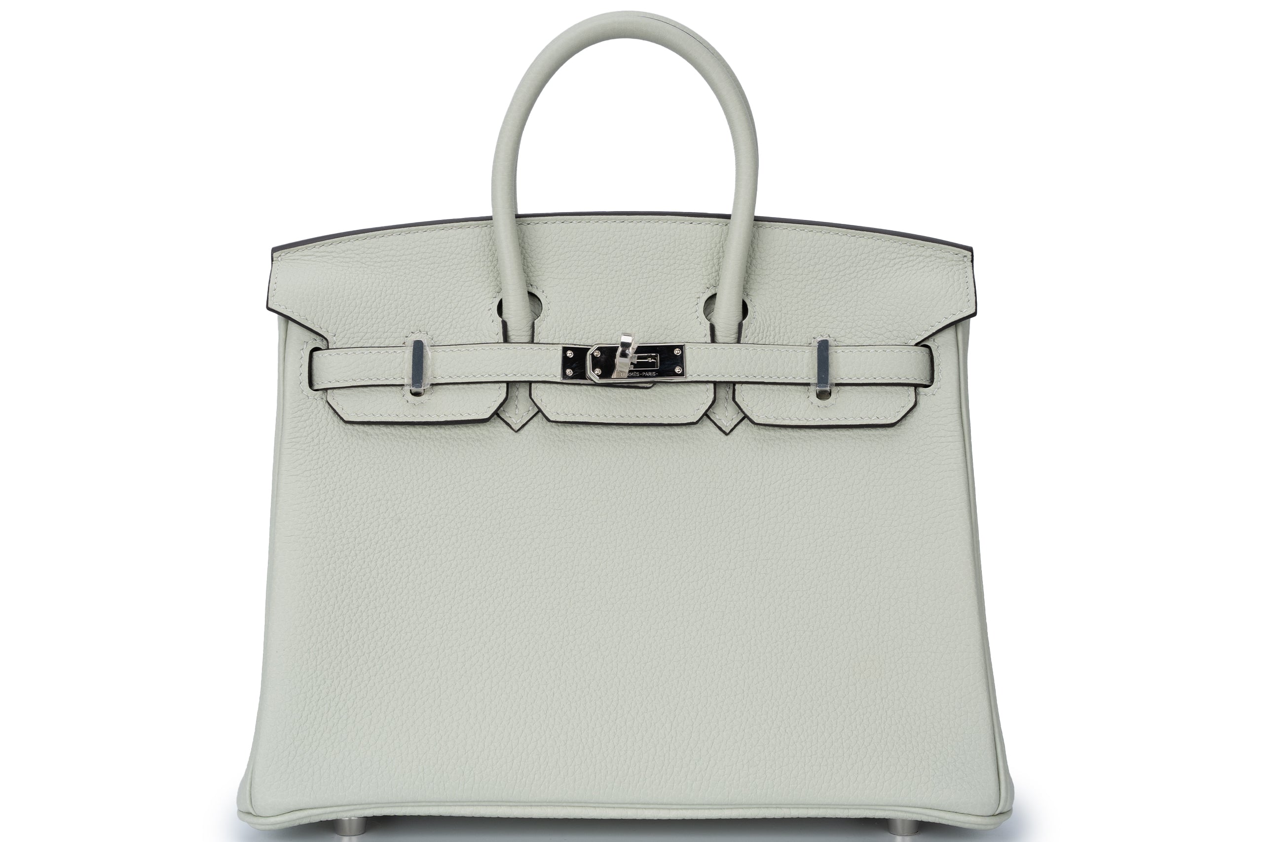 Hermès Birkin 25 Togo Gris Neve PHW – Love Luxury Dubai