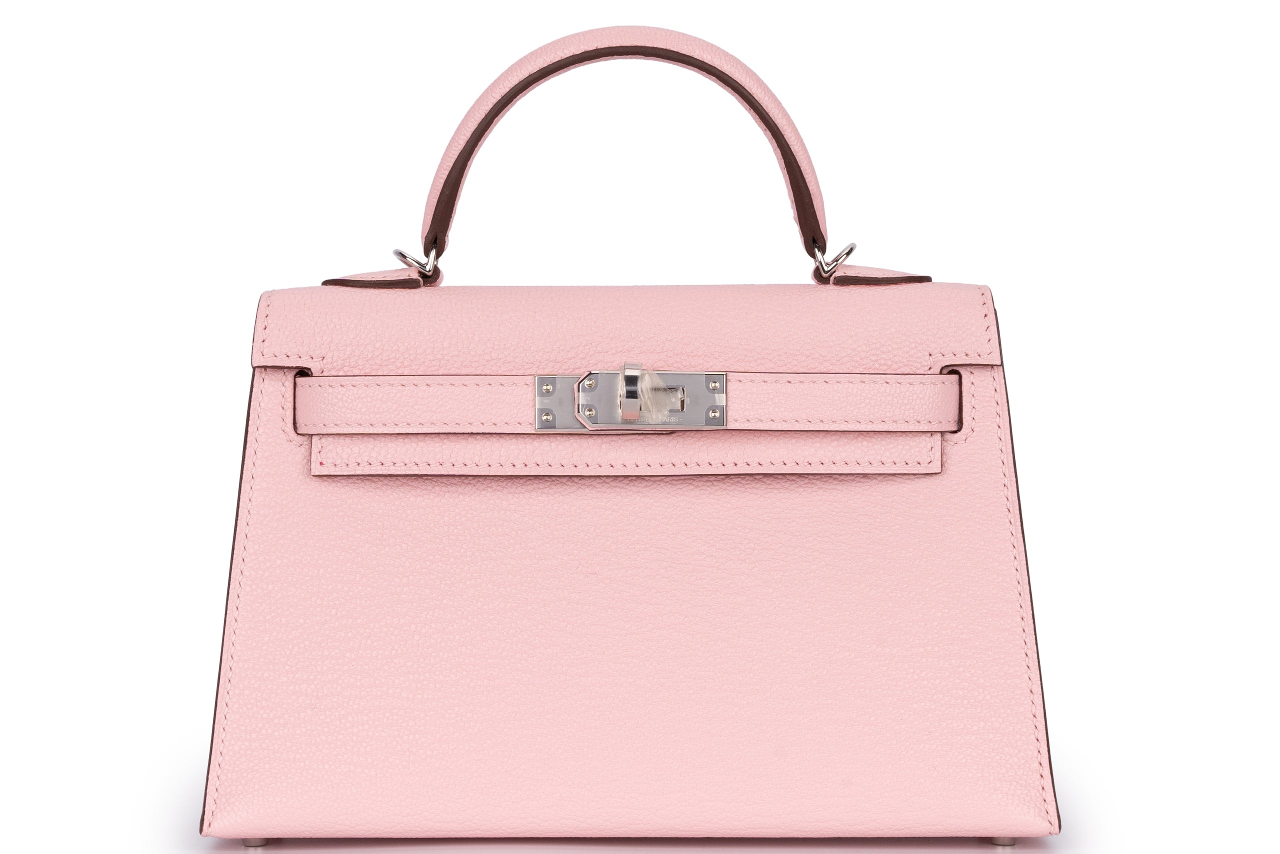 Hermès Mini Kelly Chevre Pink Sakura/Rose Mexico PHW – Love Luxury Dubai