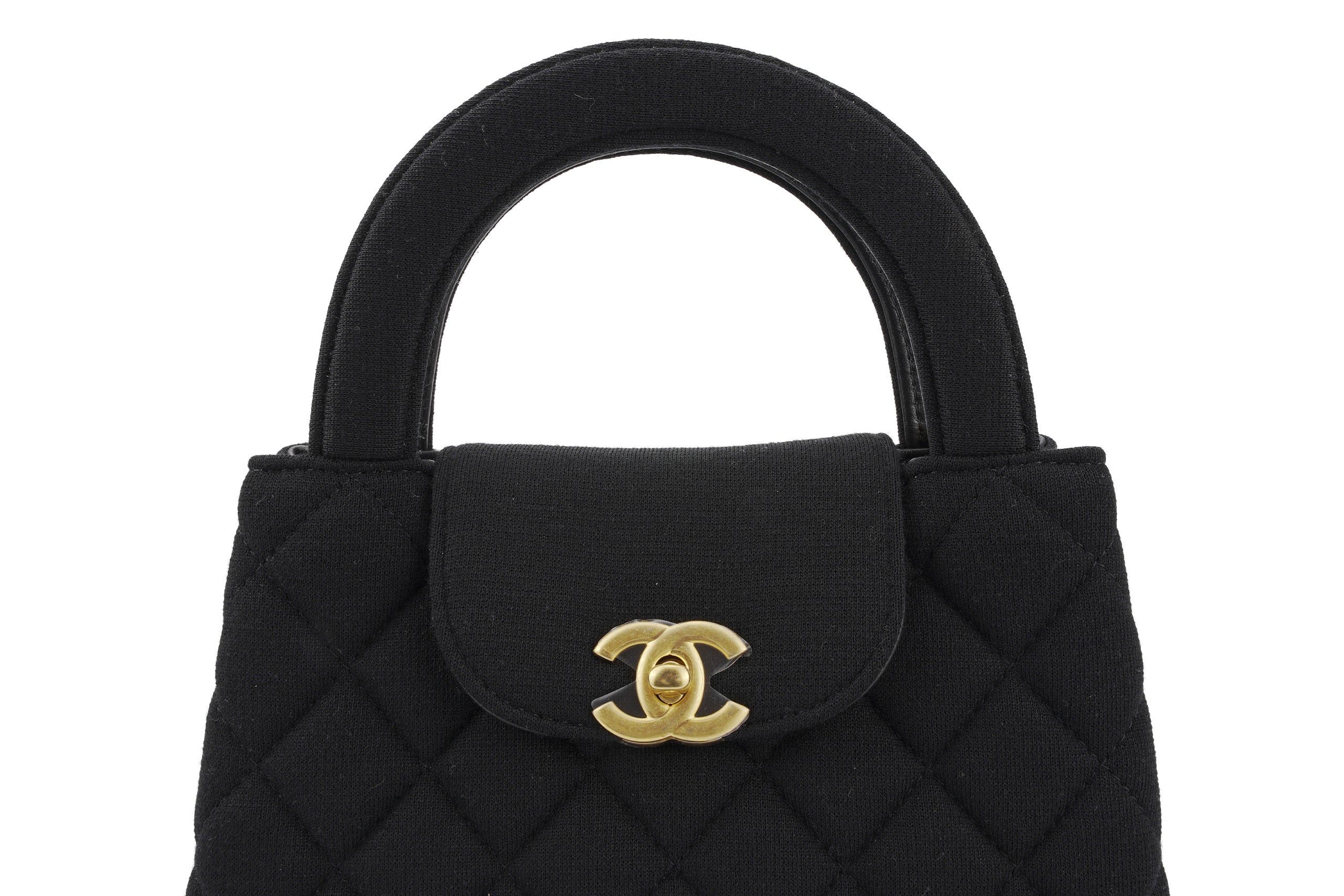 Chanel Mini Kelly Jersey Black BGHW – Love Luxury Dubai