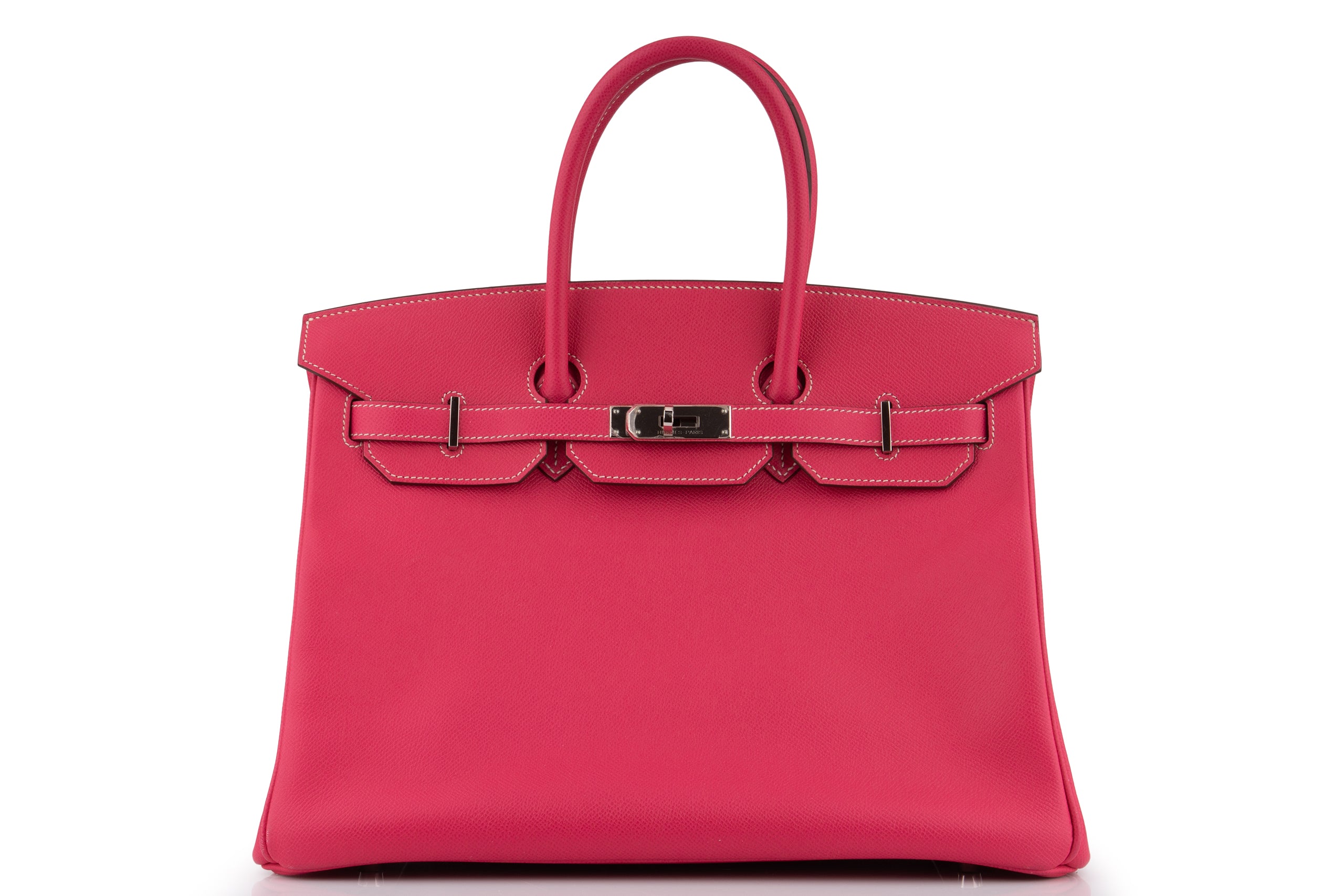 Hermès Birkin 35 Retourne Epsom Rose Tyrian PHW – Love Luxury Dubai