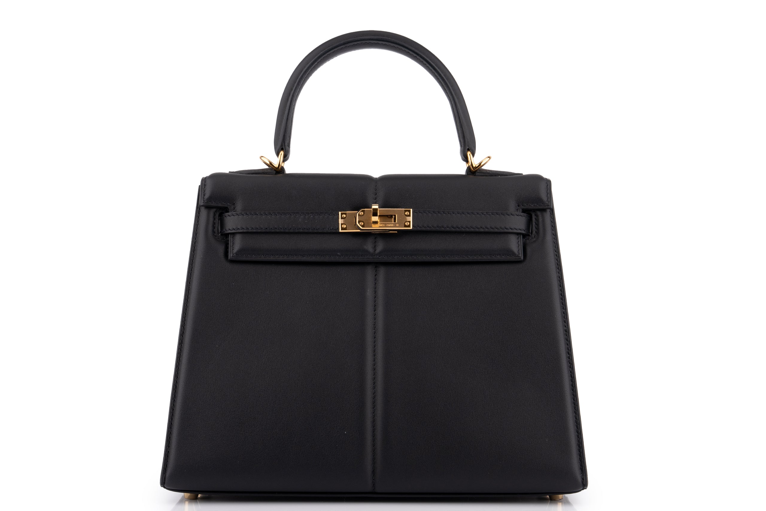 Hermès Kelly 25 Swift Noir GHW – Love Luxury Dubai
