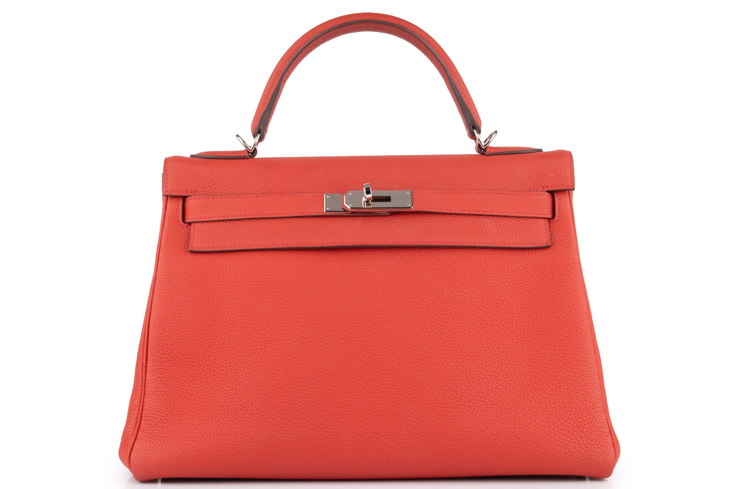 Hermès Kelly 32 Togo Geranium PHW – Love Luxury Dubai