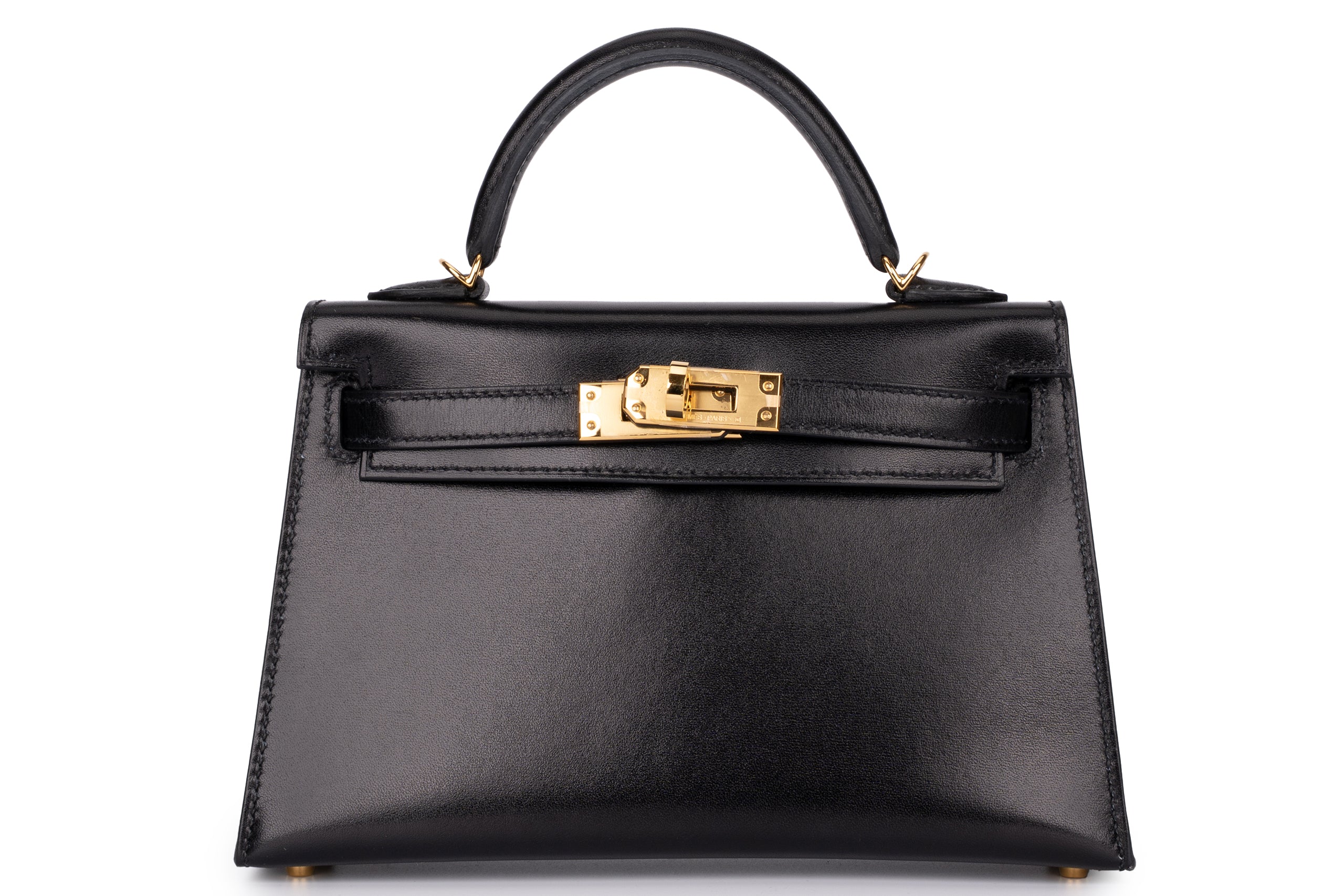 Hermès Mini Kelly Box Noir GHW – Love Luxury Dubai